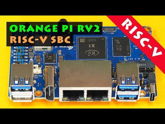 Free Video: Orange Pi RV2: Low-Cost RISC-V SBC Review from ExplainingComputers | Class Central