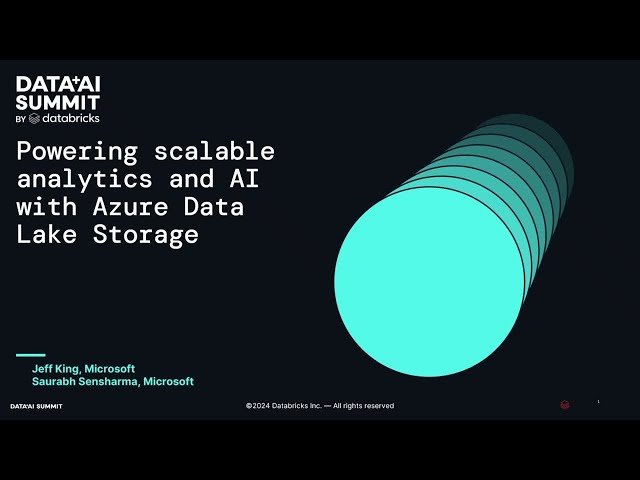 Free Video: Powering Scalable Analytics and AI with Azure Data Lake ...