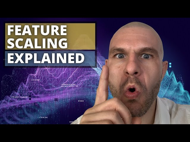 Free Video: How to Feature Scale for a Machine Learning Model - Standardized and Normalized from ...