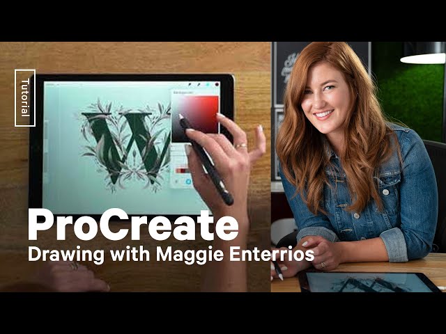 Free Video: ProCreate Tutorial - Type Illustrations with Maggie ...
