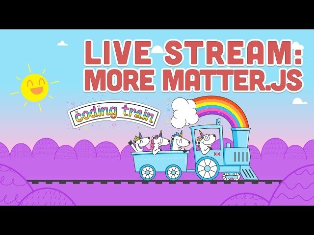 Free Video: More Matter.js from Coding Train | Class Central