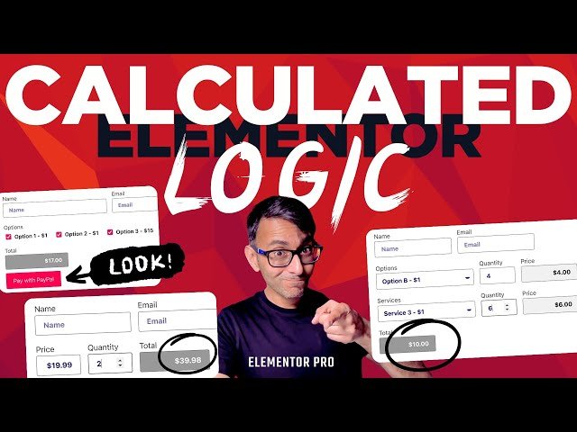 Free Video: Calculated Logic in Elementor Forms and PayPal Integration from Web Squadron | Class ...