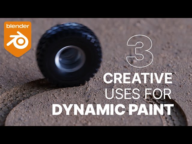 Free Video: How to Use Dynamic Paint in 3 Creative Ways in Blender from CG Cookie | Class Central