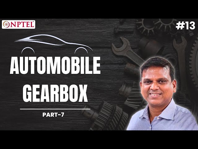 Free Video: Automobile Gearbox Module Calculation Concept - Part 2 from NPTEL-NOC IITM | Class ...