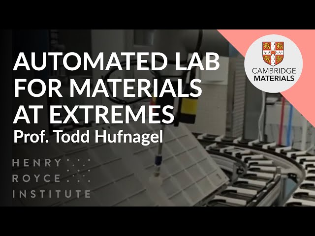 Free Video: Automated High-Throughput Lab for Materials in Extreme ...