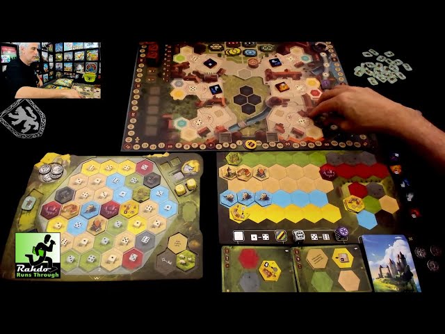 Free Video: Rahdo's Extended Gameplay - Castles of Burgundy Special ...