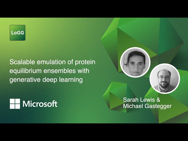 Free Video: Scalable Emulation of Protein Equilibrium Ensembles with Generative Deep Learning ...