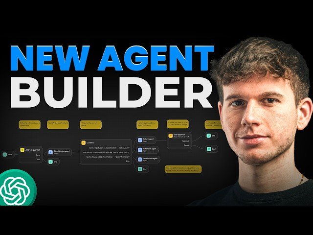 Free Video: OpenAI's Agent Builder - Complete Tutorial on Building AI Agent Workflows from ...