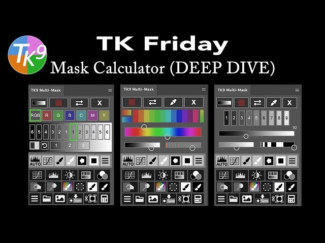 Free Video: TK9 Mask Calculator Deep Dive - Mastering Photoshop Mask ...