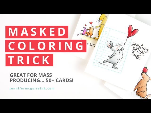 Free Course: Masked Coloring Technique for Quick Card Making - 50 ...