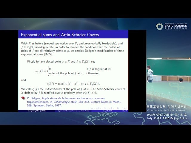 Free Video: Exponential Sums on Curves Over Finite Fields - The ...