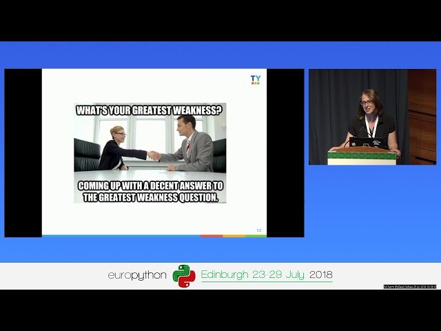 EuroPython Talk: How Do I Get the Job I Want? from EuroPython ... EuroPython Talk: How Do I Get the Job I Want? from EuroPython ...