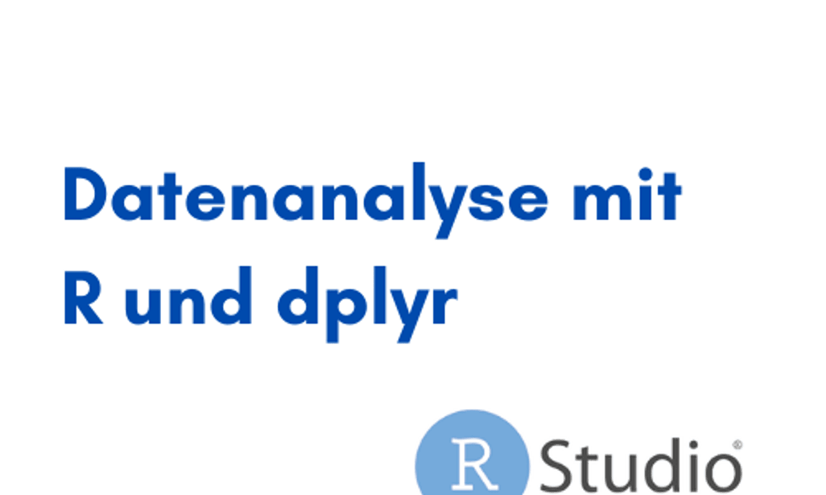Online Course: Datenanalyse mit R und dplyr from Coursera Project Network | Class Central