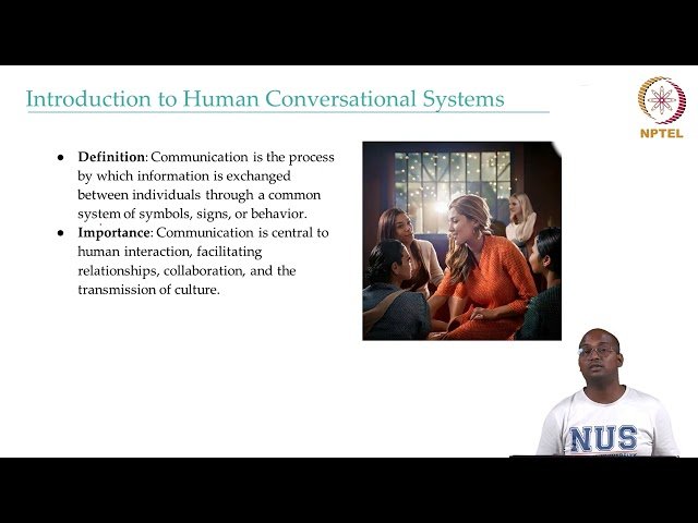Free Video: HCI and AI in Conversational Systems - Part 1 from NPTEL-NOC IITM | Class Central