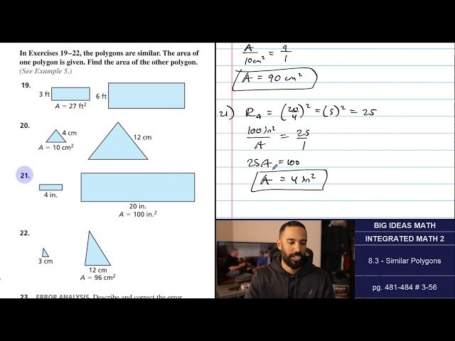 Free Video: Similar Polygons - Lecture and Problem Set - Section 8.3 from Mr. Robinson's Virtual ...