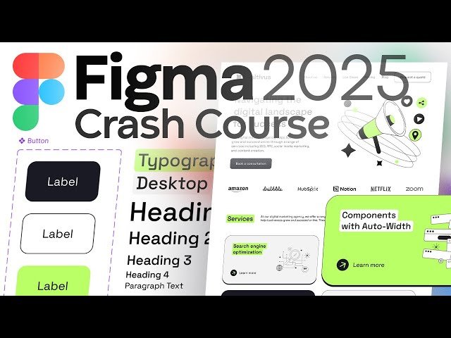 Free Video: Figma Website Design Tutorial 2025 from Codex Community | Class Central
