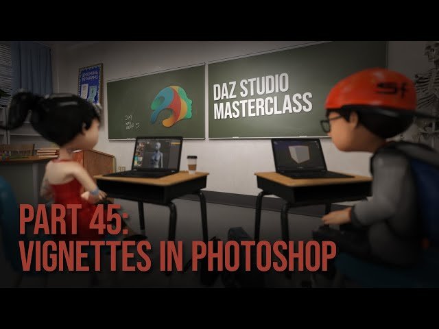 Free Video: Creating Vignettes in Photoshop - Lesson 45 from Daz 3D ...