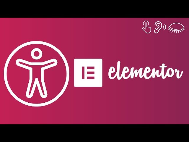Free Video: Make Your Elementor Website Accessible with the Ally Plugin - Step-by-Step Tutorial ...