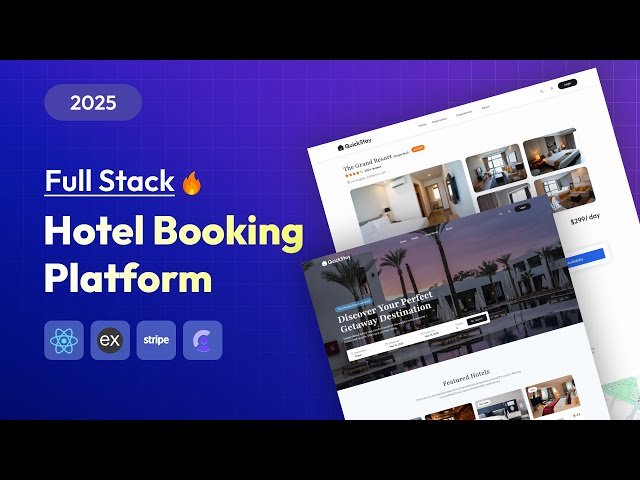 Free Video: How to Make Full Stack Hotel Booking App Using MERN - Hotel Booking System Project ...