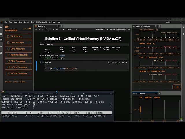 Free Video: Addressing Memory Overflow Issues with Large Datasets from Nvidia | Class Central