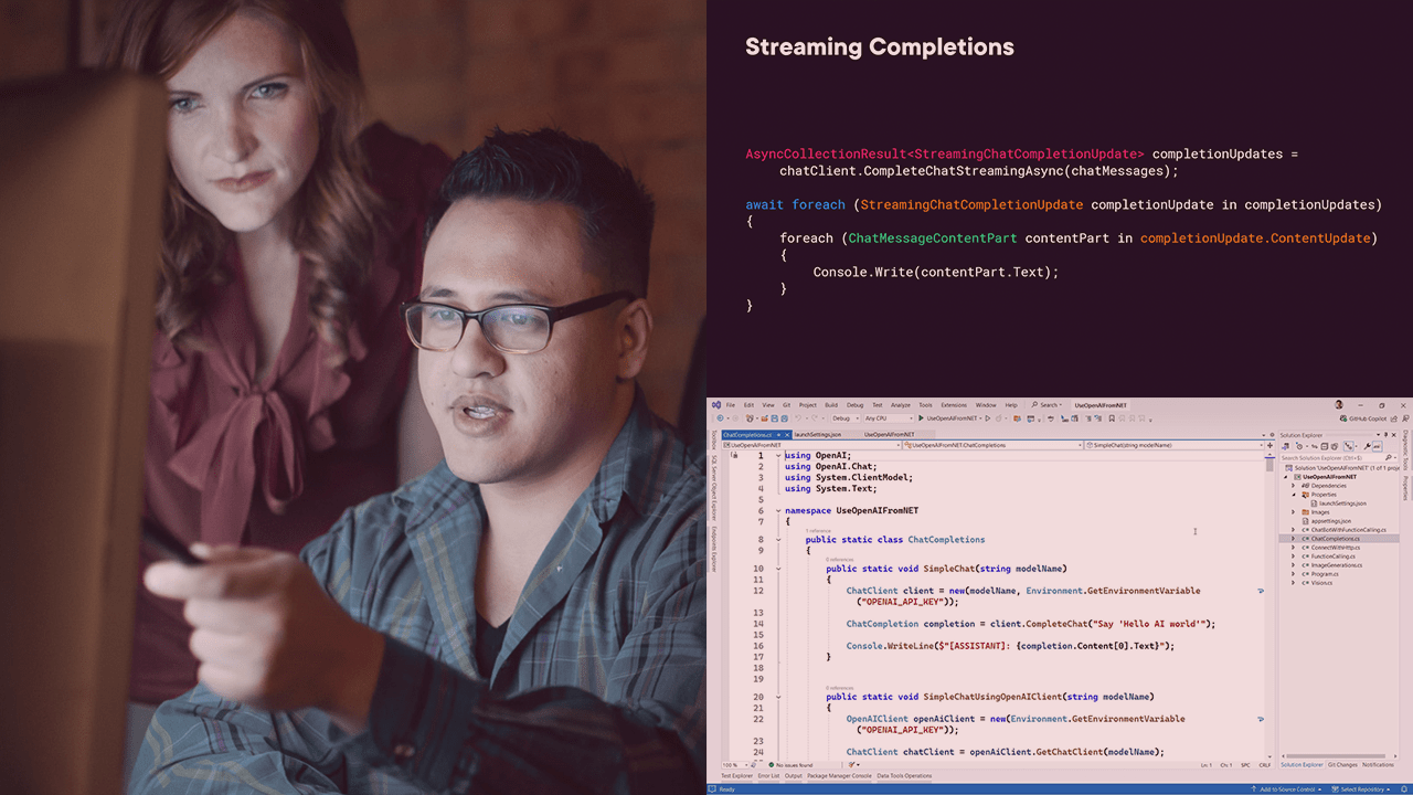 Online Course: Building AI-enabled .NET Applications from Pluralsight | Class Central
