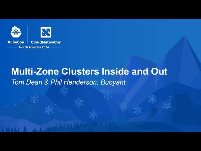 Free Video: Multi-Zone Clusters Inside and Out: Understanding ...