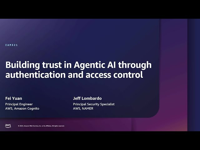 Free Video: Building Trust in Agentic AI Through Authentication and Access Control - IAM321 from ...