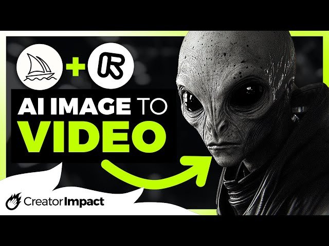 Free Video: Converting Midjourney AI Art to Video Using Runway Gen 3 - A Beginner's Tutorial ...