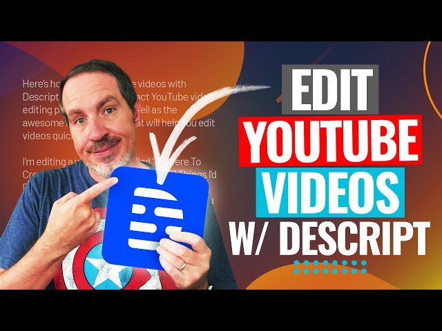 Free Video: Complete Guide to YouTube Video Editing with Descript from Justin Brown - Primal ...