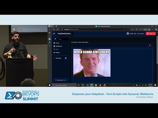 Free Video: Empower Your Helpdesk - Turn Scripts into Dynamic Webforms from Confreaks | Class ...