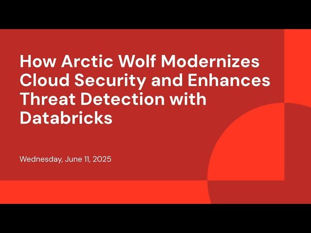 Free Video: How Arctic Wolf Modernizes Cloud Security and Enhances Threat Detection with ...