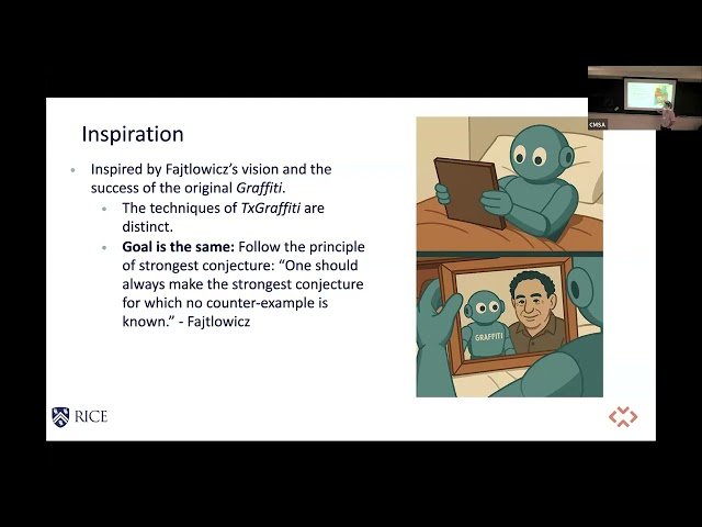 Free Video: Recent Developments in Automated Conjecturing from Harvard ...
