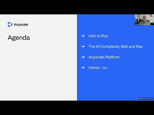 Free Video: Introduction to Anyscale and Ray AI Libraries for Distributed Machine Learning from ...