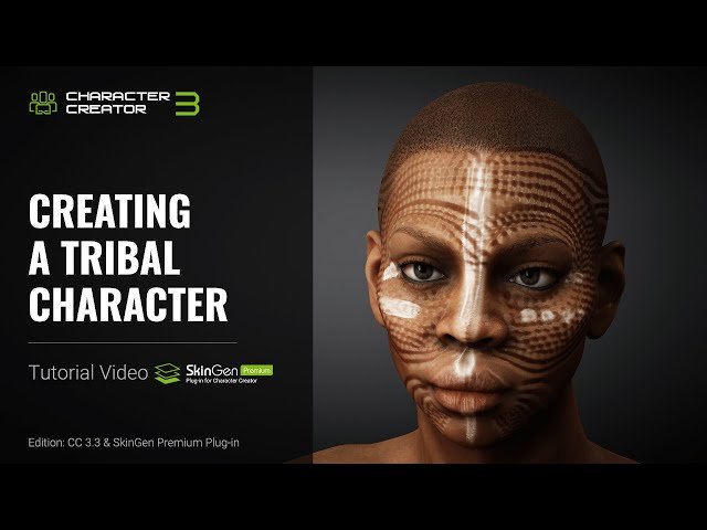 Free Video: Character Creator 3 Tutorial - Creating a Tribal Character ...
