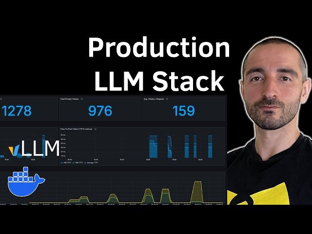 Free Video: How to Deploy LLMs - LLMOps Stack with vLLM, Docker, Grafana and MLflow from Venelin ...