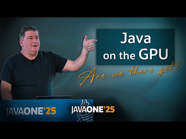 Free Video: Java GPGPU Enablement - Are We There Yet? from Java | Class Central