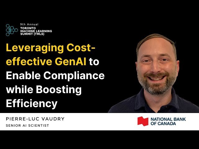 Free Video: Leveraging Cost-effective GenAI to Enable Compliance while ...