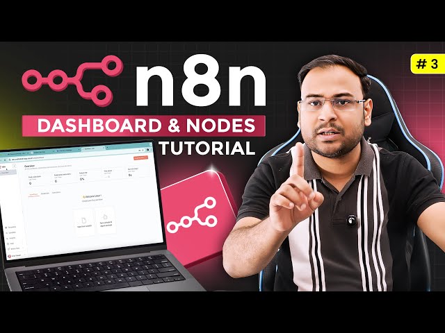 Free Video: n8n - Dashboard, Nodes and Workflows Explained - AI Agent Course 3 from Umar Tazkeer ...