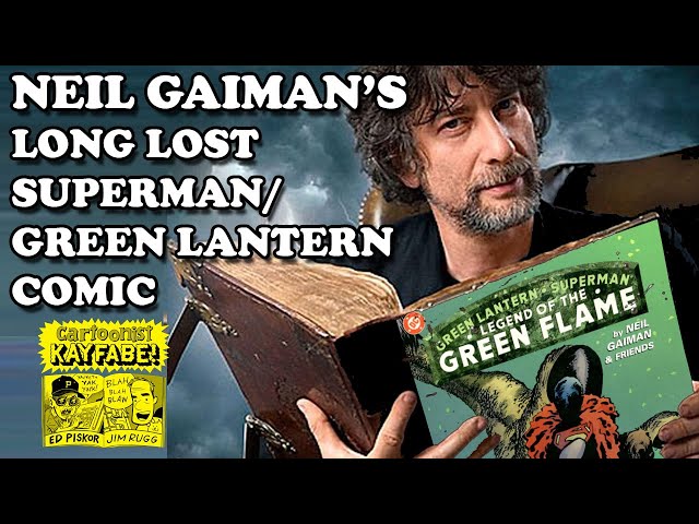 Free Video: Neil Gaiman's Long Lost Green Lantern-Superman Script Gets ...