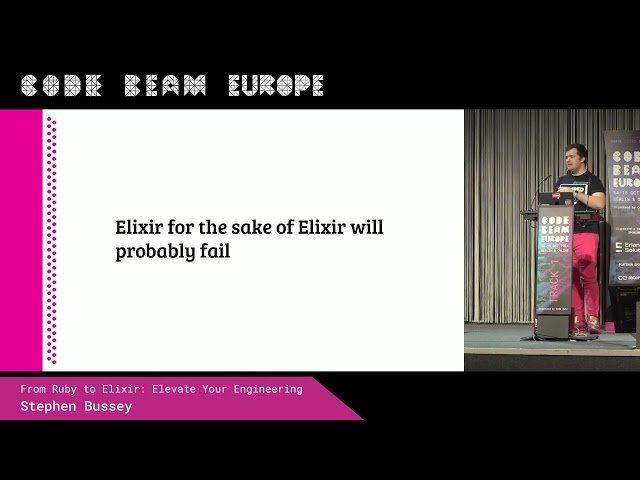 Free Video: From Ruby to Elixir - Elevate Your Engineering Team Without Fear from Code Sync ...
