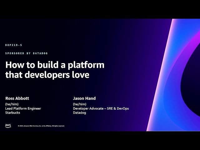 Free Video: How to Build a Platform That Developers Love - Building Developer-Centric Platforms ...