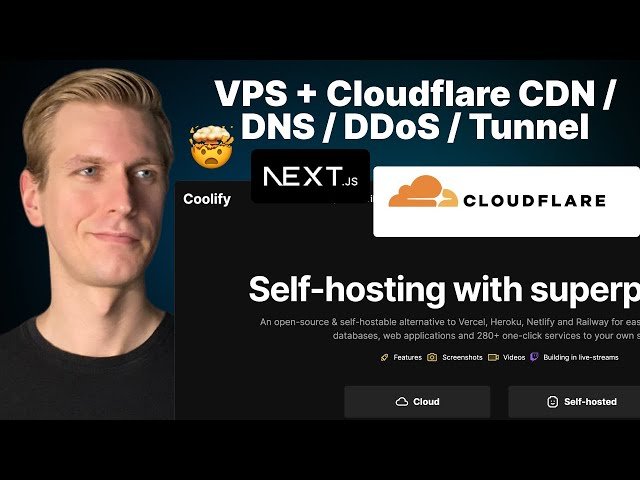 Free Video: Deploy Next.js 16 to VPS Like a Pro - Coolify, Cloudflare CDN and Tunnel from ...