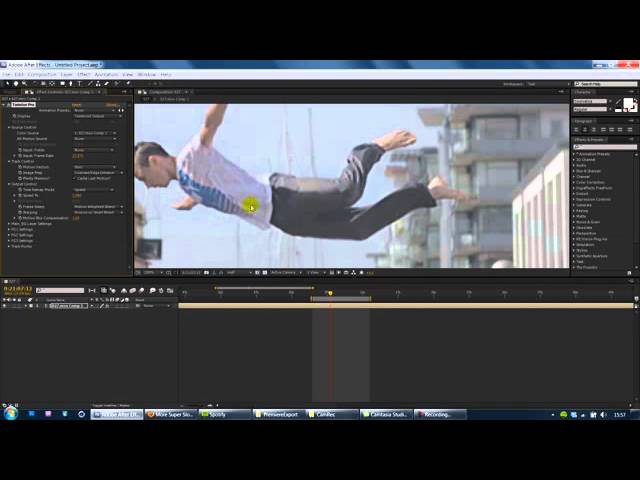 Free Video: Twixtor DSLR Settings Tutorial from Envato Tuts+ | Class ...