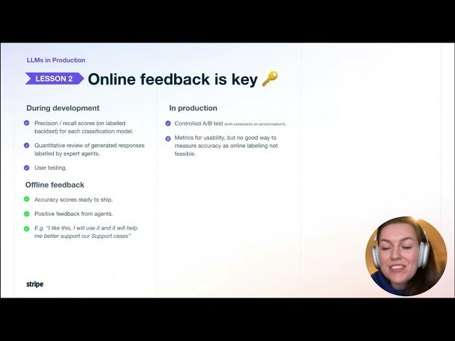 Free Video: Lessons Learned Productionising Large Language Models for Stripe Support from MLOps ...