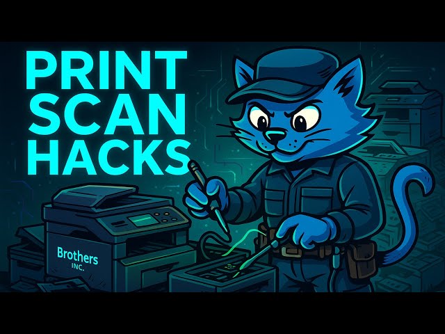 Free Video: Print Scan Hacks - Understanding the 8 CVEs Impacting Brother Printers from ...