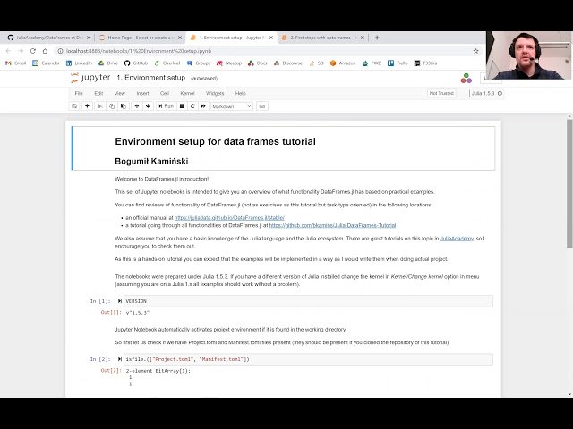 Free Video: Introduction to DataFrames.jl from The Julia Programming ...