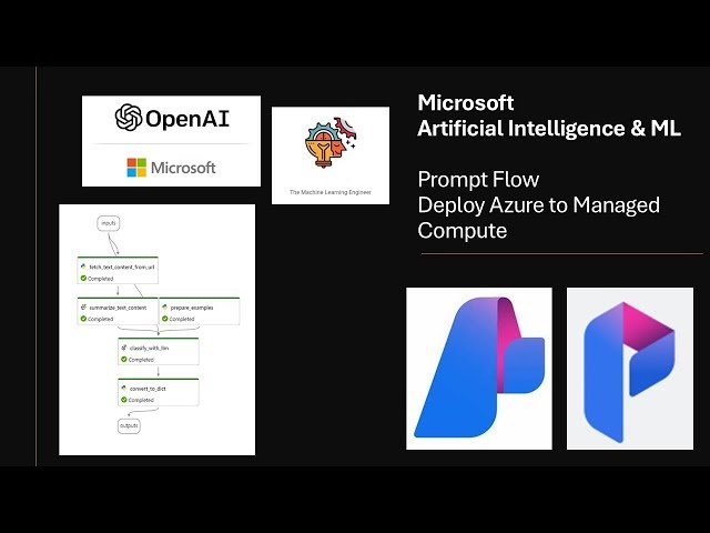 Free Video: Deploying PromptFlow Pipeline into Azure Managed Services ...
