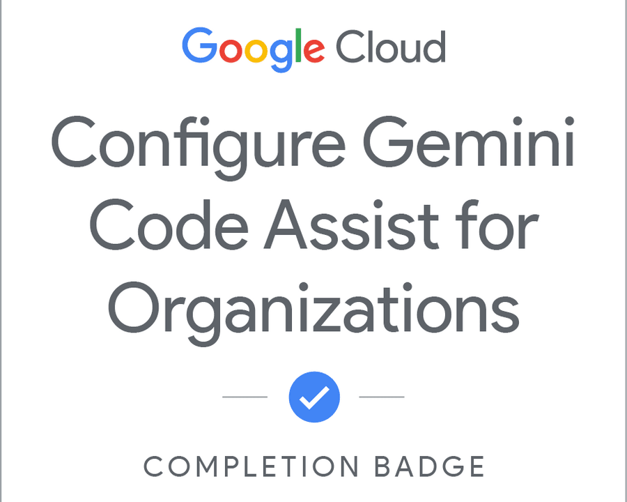 Free Course: Configure Gemini Code Assist for Organizations from Google | Class Central