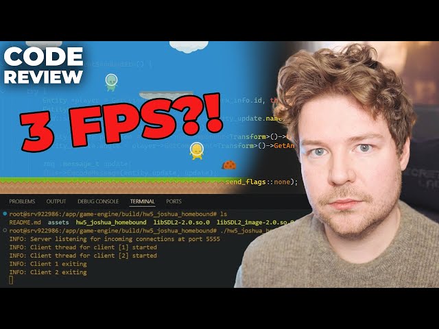 Free Video: Someone Sent Me a Multiplayer Game Engine - But Does It Work? - Code Review from The ...