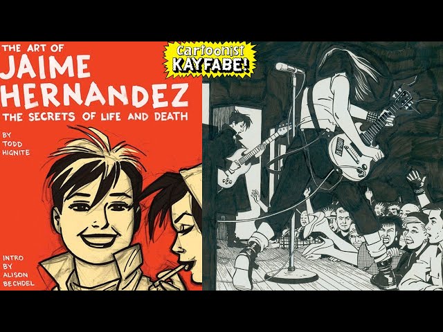 Free Video: The Art of Jaime Hernandez - Behind the Scenes with One of ...